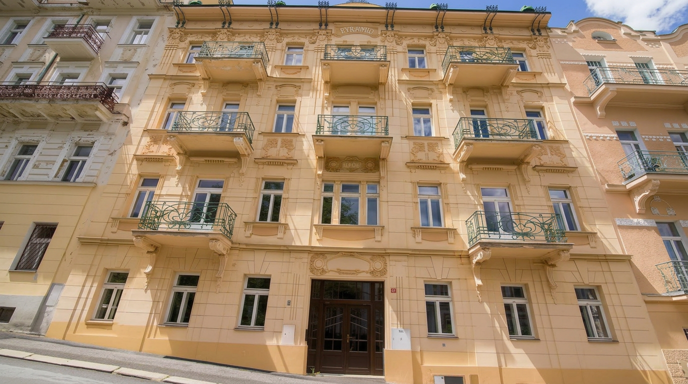 O domě Pyramida | Rezidence Pyramida Mariánské Lázně